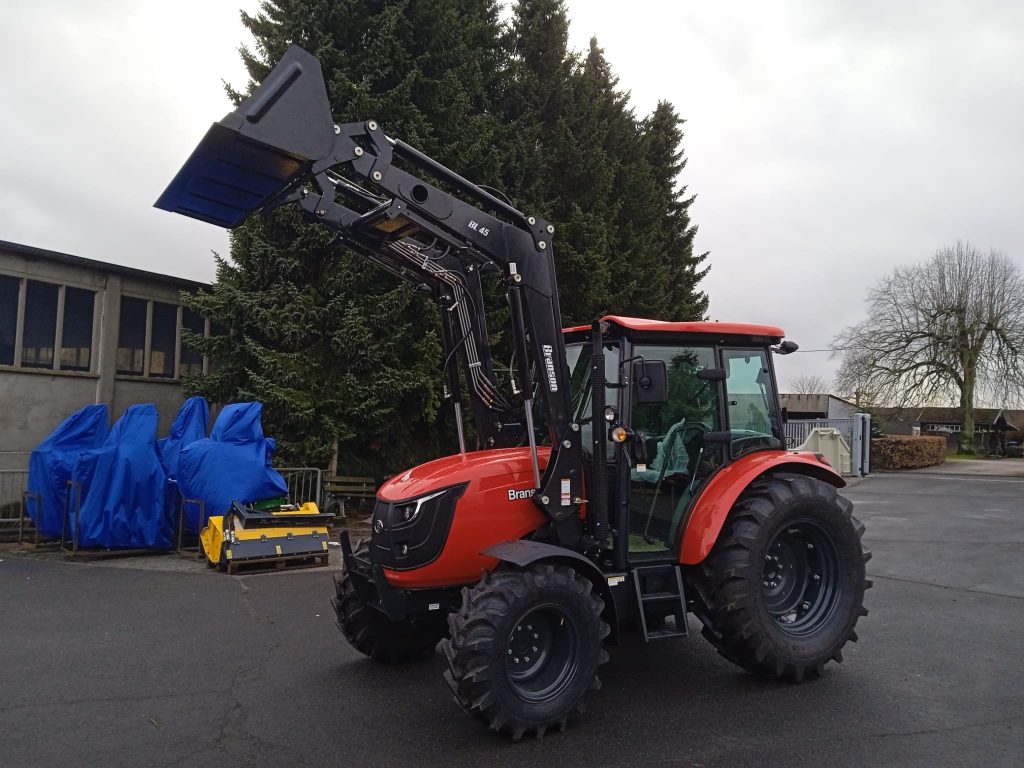 Branson K78 Traktor Frontlader Radialbereifung Schlepper SBF – SB Agrar- und Forsttechnik GmbH