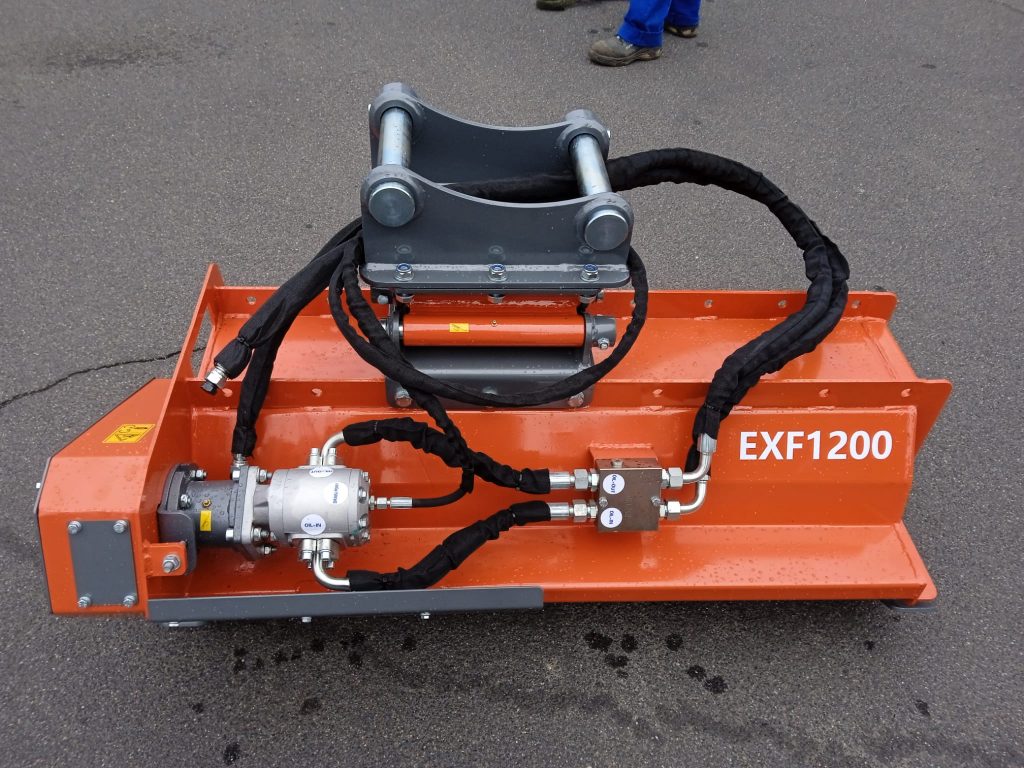 SBF EXF1200 Baggermulcher Schlegelmulcher Hydraulik SONDERAKTION – SB Agrar- und Forsttechnik GmbH