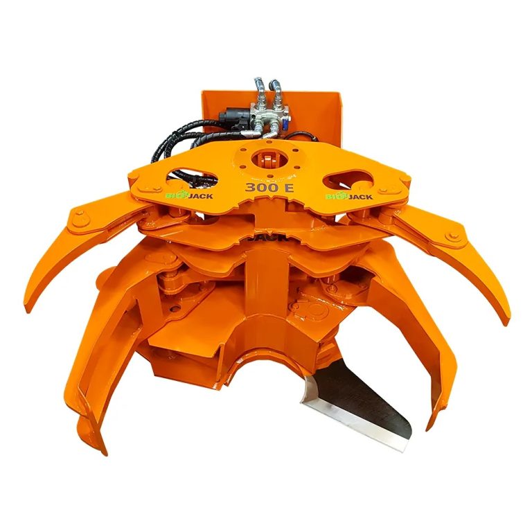 Fällgreifer Energieholzgreifer Kran Biojack 300 - SB Agrar- und ...